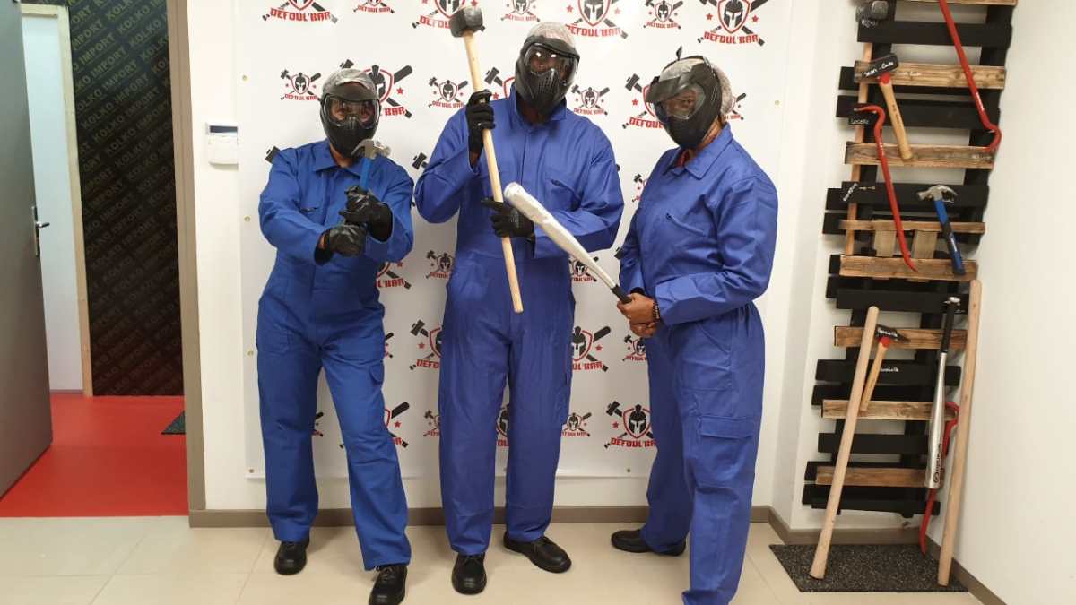 Le Défoul’bar, la 1ère salle exutoire pour se défouler en Martinique ...